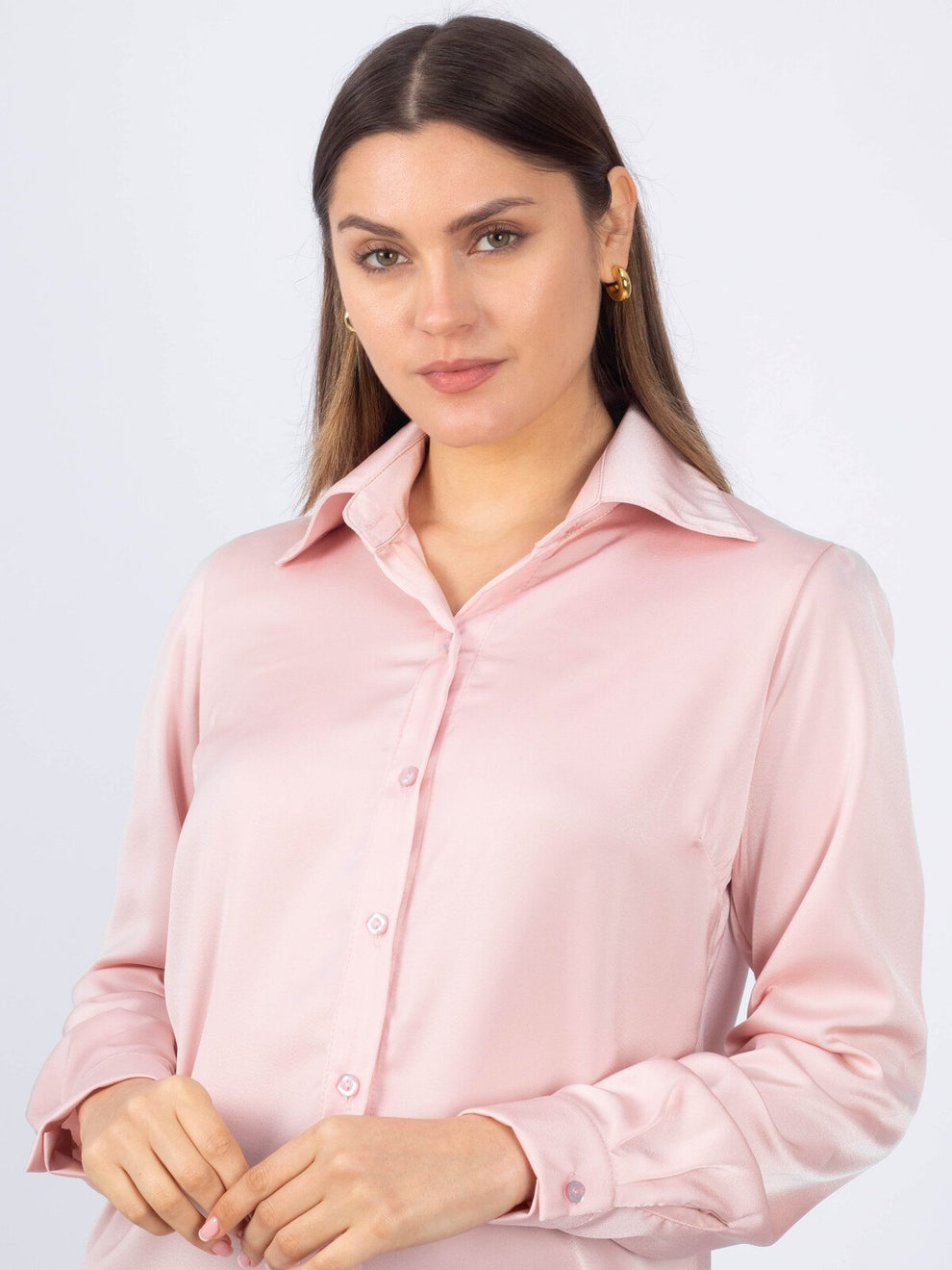 Blusa Ejecutiva Toscana Color Entero – Tulula | Moda ejecutiva femenina